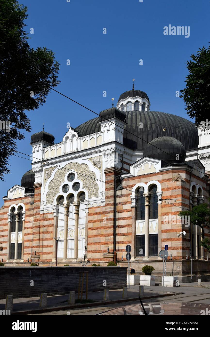 Bulgaria, jewish synagogue in Sofia Stock Photo - Alamy