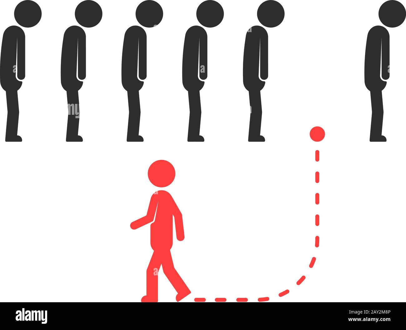 Innovation way be different Cut Out Stock Images & Pictures - Alamy