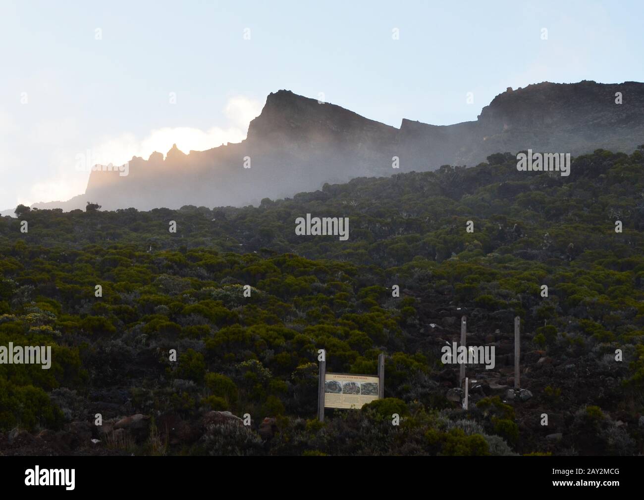 Reunion island highest point hi-res stock photography and images - Alamy