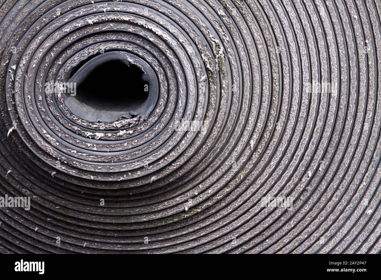 eccentric circles of a roll of material Stock Photo - Alamy