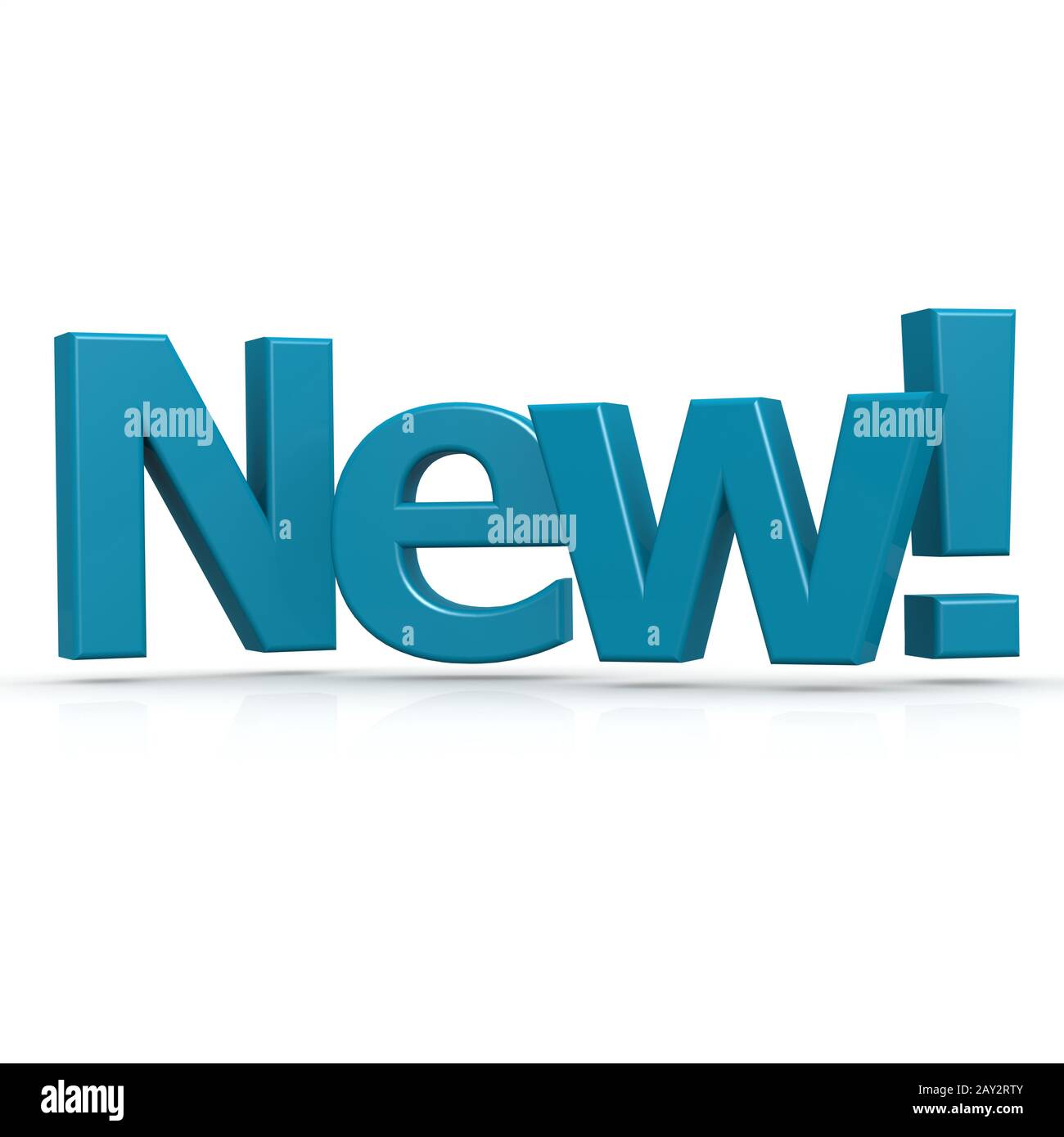 Blue new word Stock Photo - Alamy