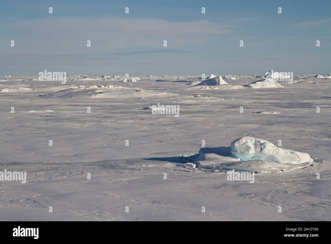 icy desert of Antarctica winter sunny day Stock Photo - Alamy