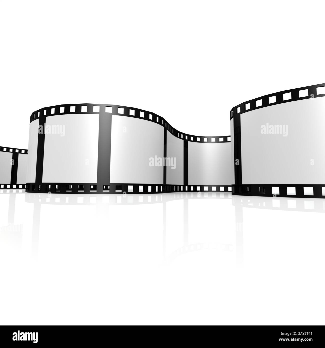 Isolated film strip hi-res stock photography and images - Alamy