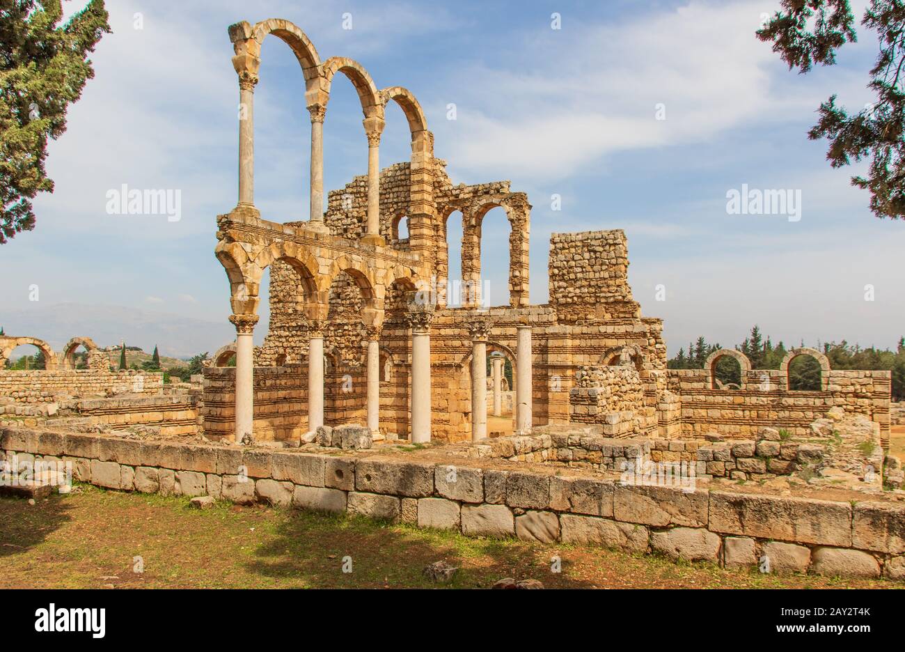Almost entirely inhabited by Armenians, the village of Anjar is famous ...