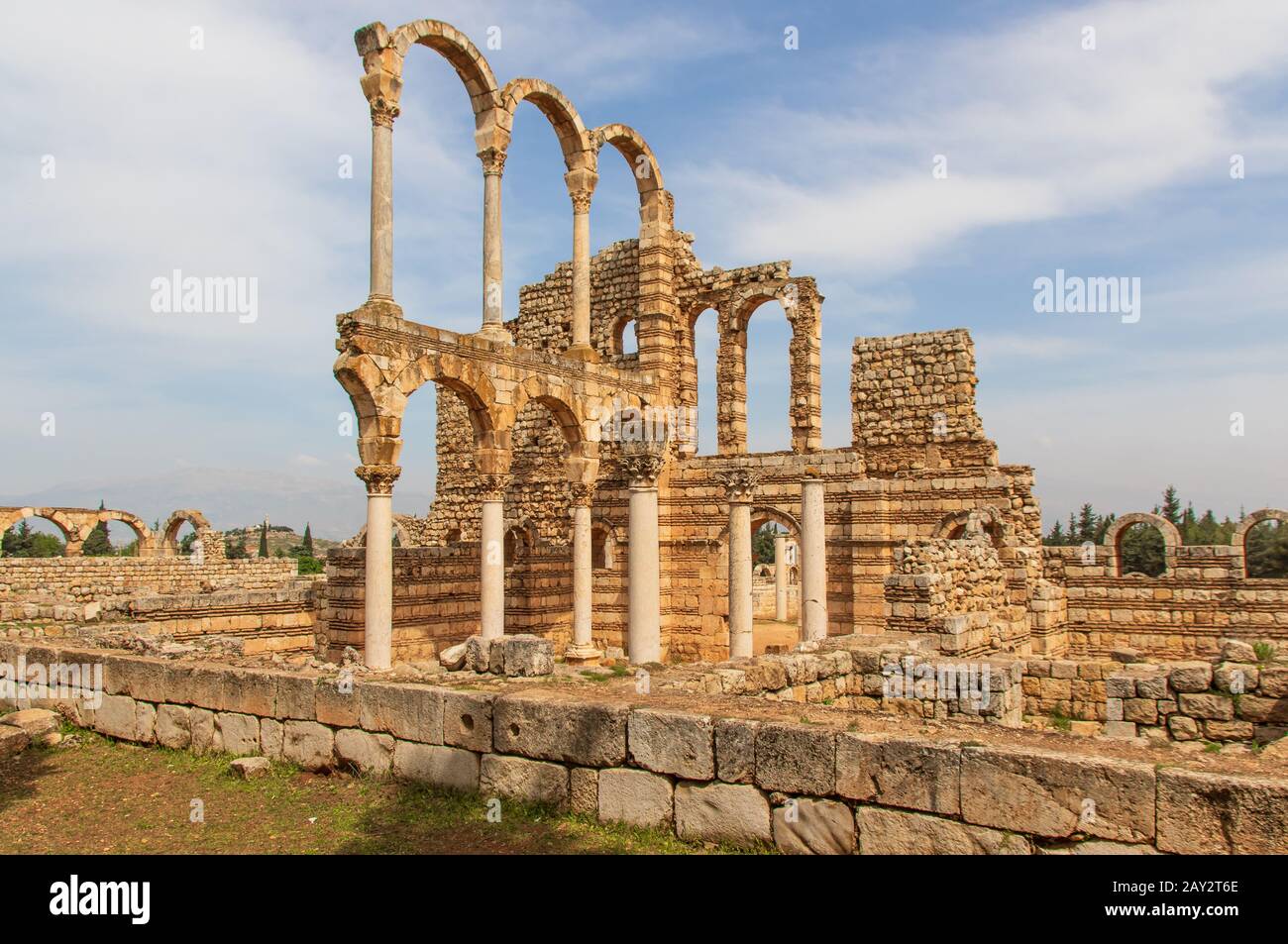 Almost entirely inhabited by Armenians, the village of Anjar is famous ...