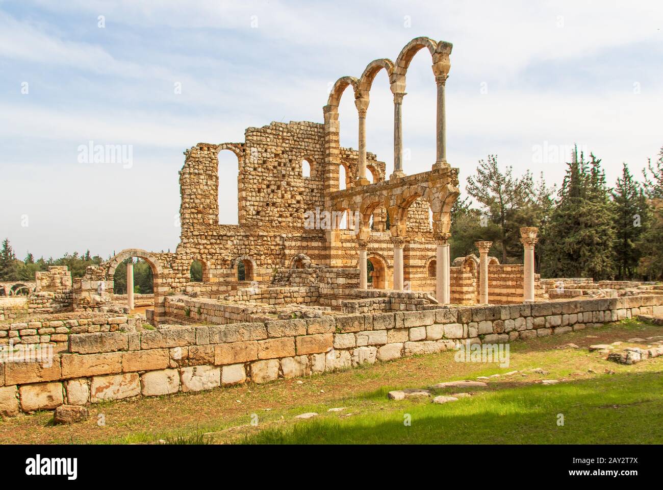 Almost entirely inhabited by Armenians, the village of Anjar is famous ...