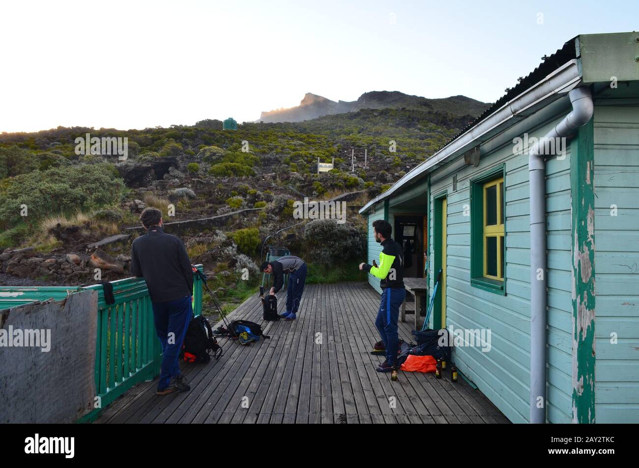 Reunion island highest point hi-res stock photography and images - Alamy