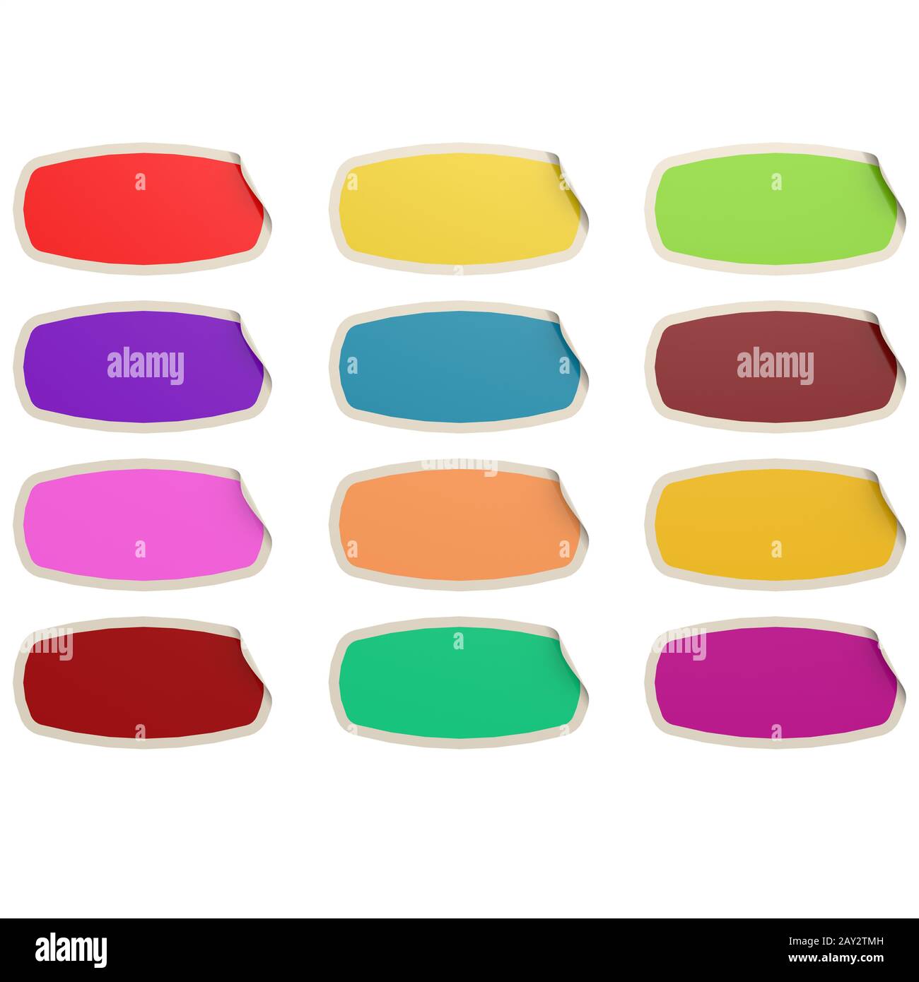 Color sticker hi-res stock photography and images - Alamy