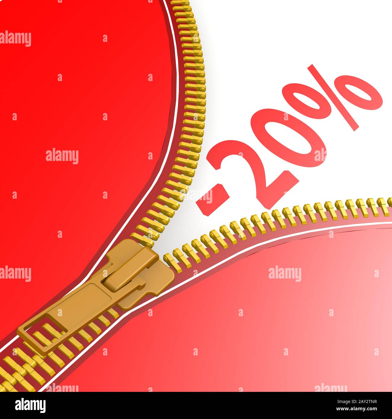 Red twenty percent hi-res stock photography and images - Alamy