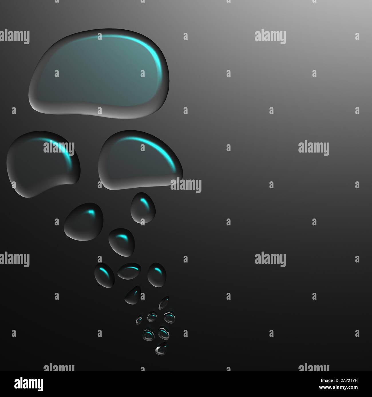 Black droplet hi-res stock photography and images - Alamy