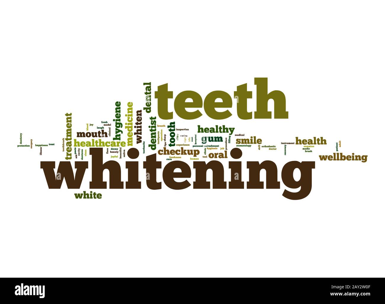 Dental word cloud hi-res stock photography and images - Alamy