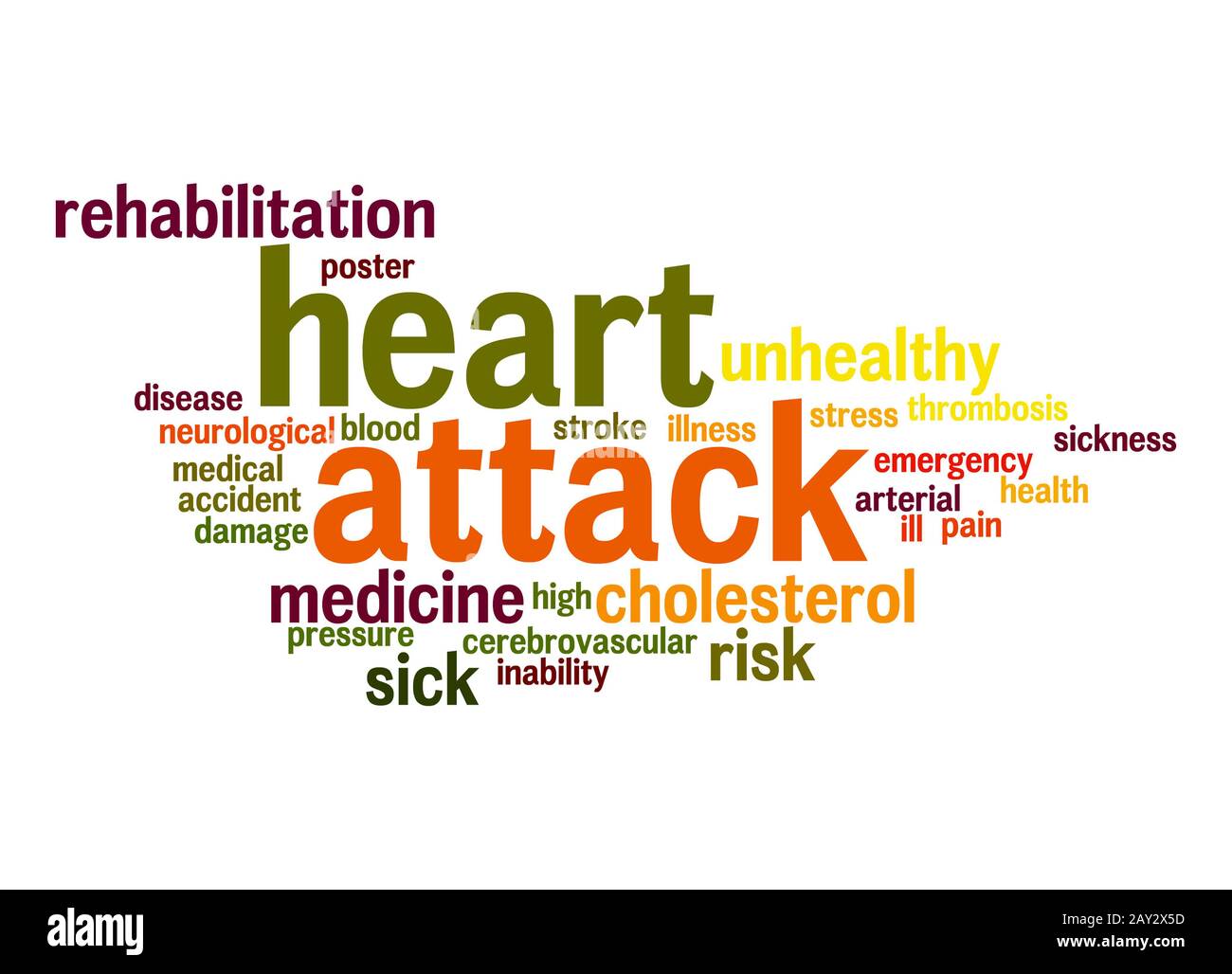 Heart attack poster hi-res stock photography and images - Alamy