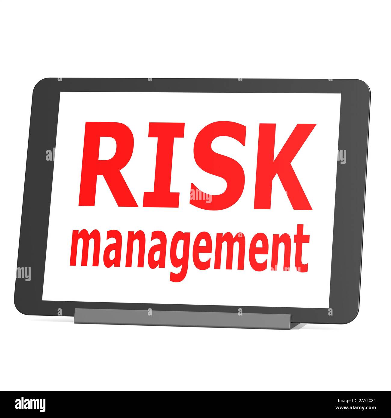 Tablet risk management Stock Photo - Alamy