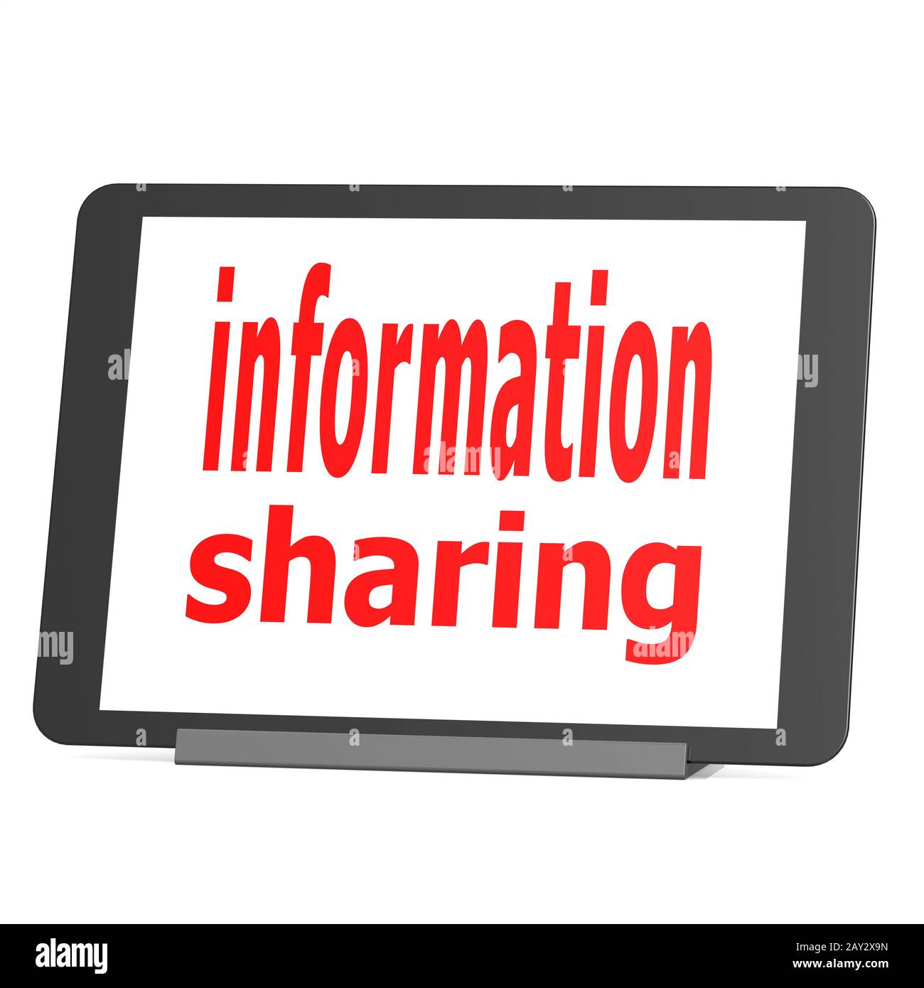 Table information sharing Stock Photo - Alamy