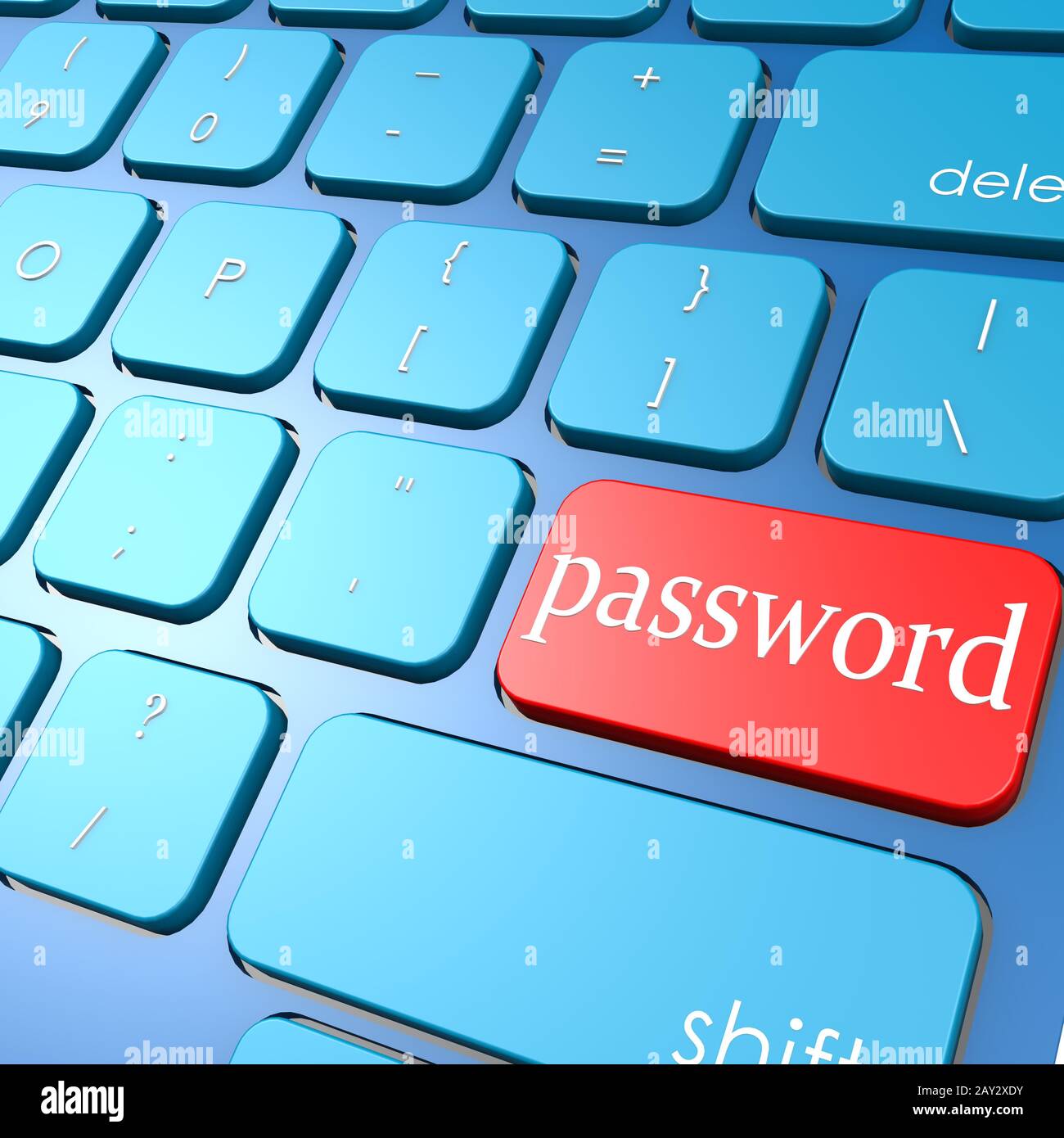 Password keyboard hi-res stock photography and images - Alamy