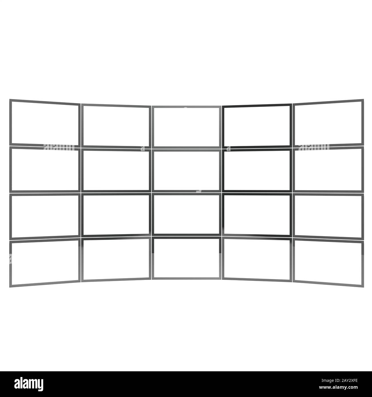 Widescreen presentation Cut Out Stock Images & Pictures - Alamy