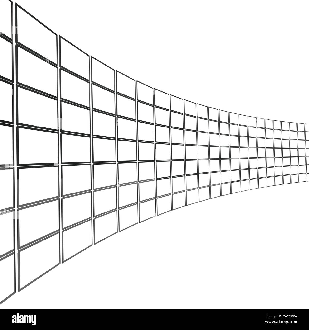 Digital wall screen Cut Out Stock Images & Pictures - Alamy