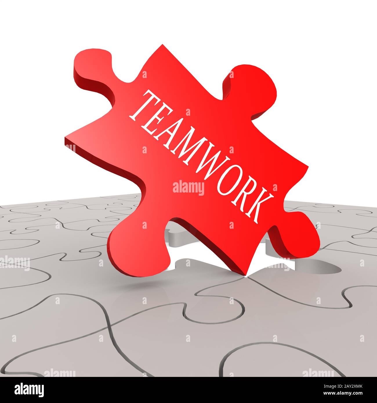 Teamwork puzzle hi-res stock photography and images - Alamy