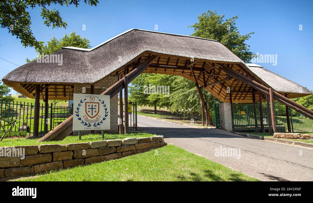 South african school building hi-res stock photography and images - Alamy