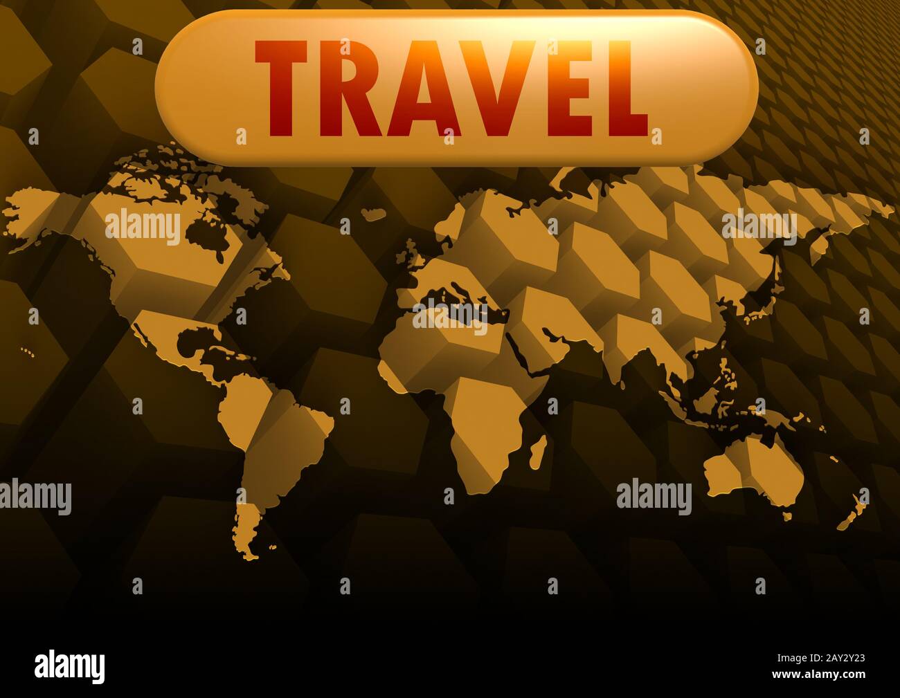 Travel world map Stock Photo - Alamy