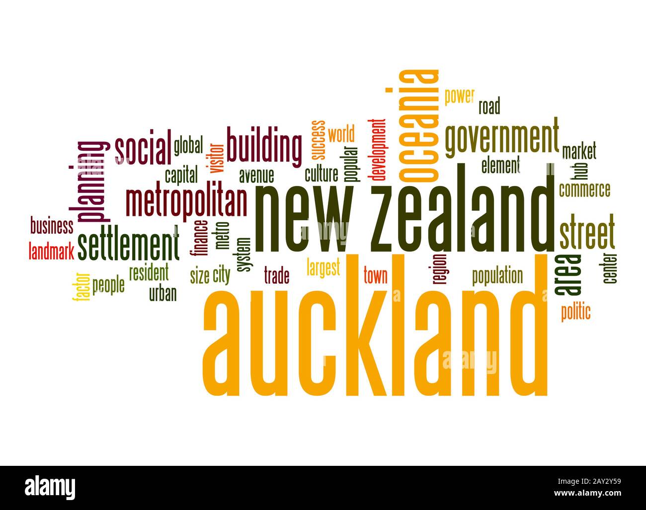 Auckland new zealand landmark Cut Out Stock Images & Pictures - Alamy