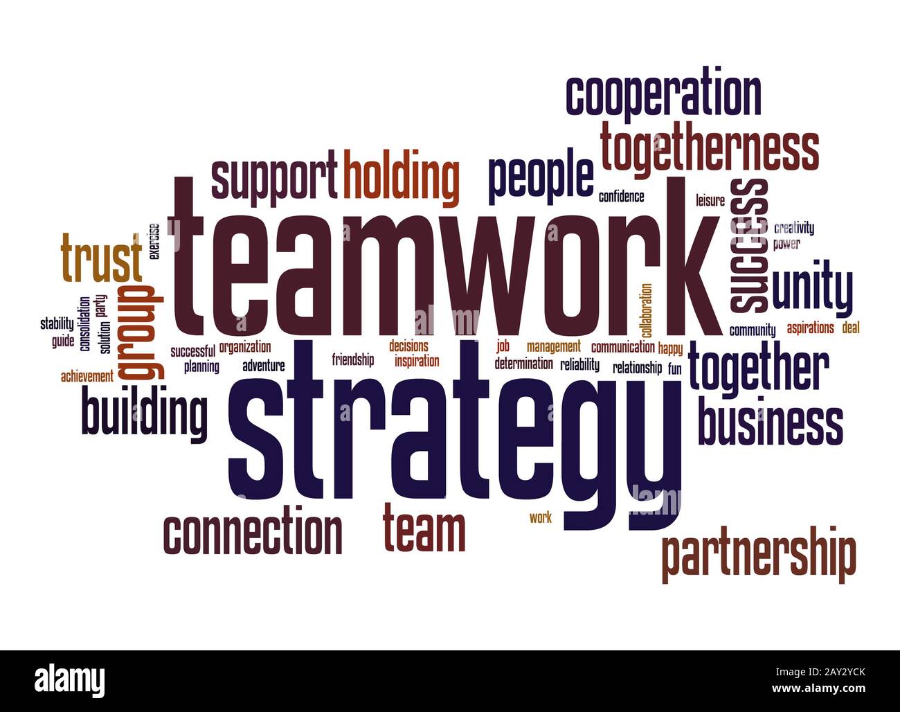 Team building trust teamwork unity hi-res stock photography and images - Alamy
