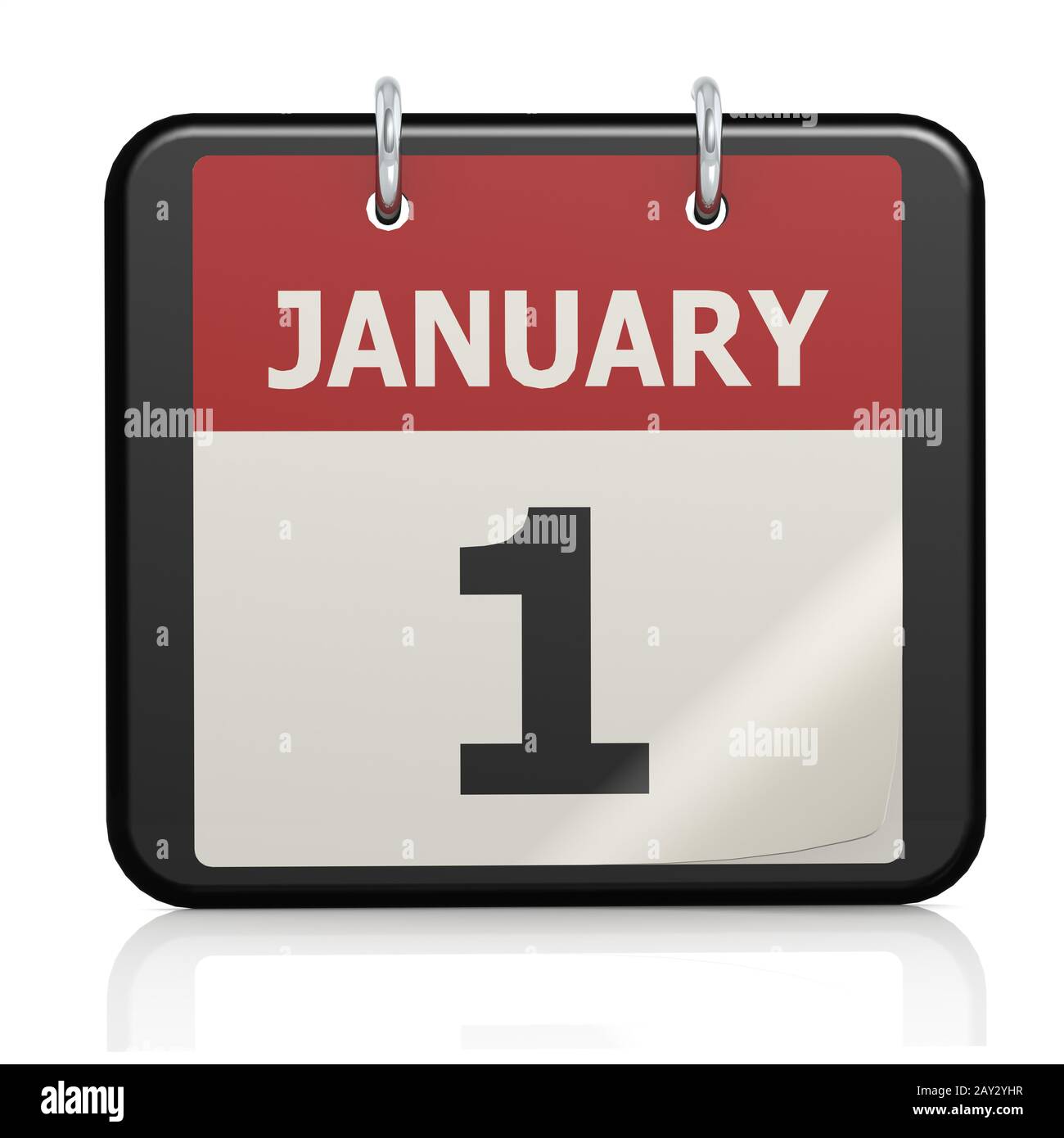January 1 calendar hi-res stock photography and images - Alamy