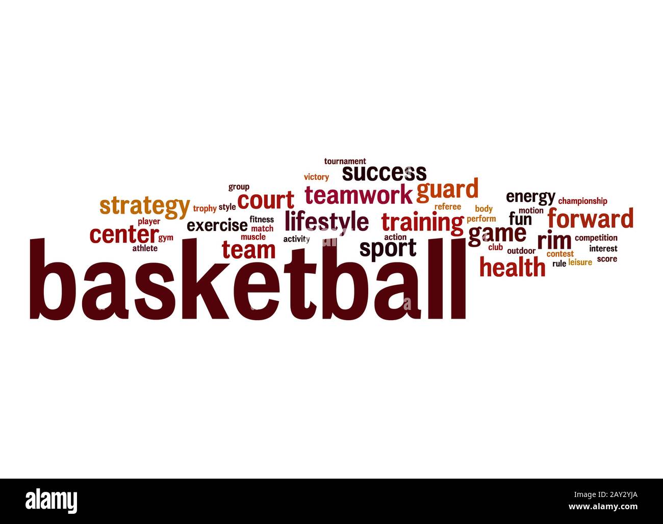 The Word Basketball In Bubble Letters