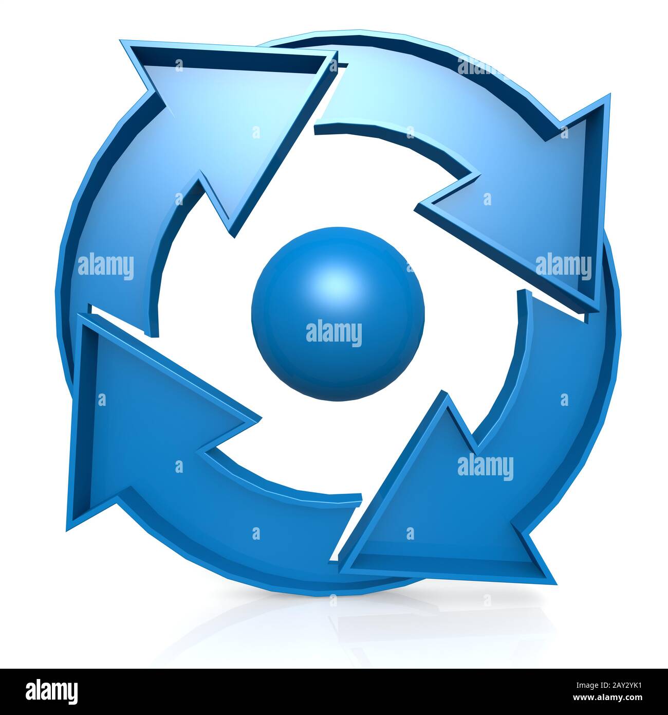 Gradient circle arrows hi-res stock photography and images - Alamy