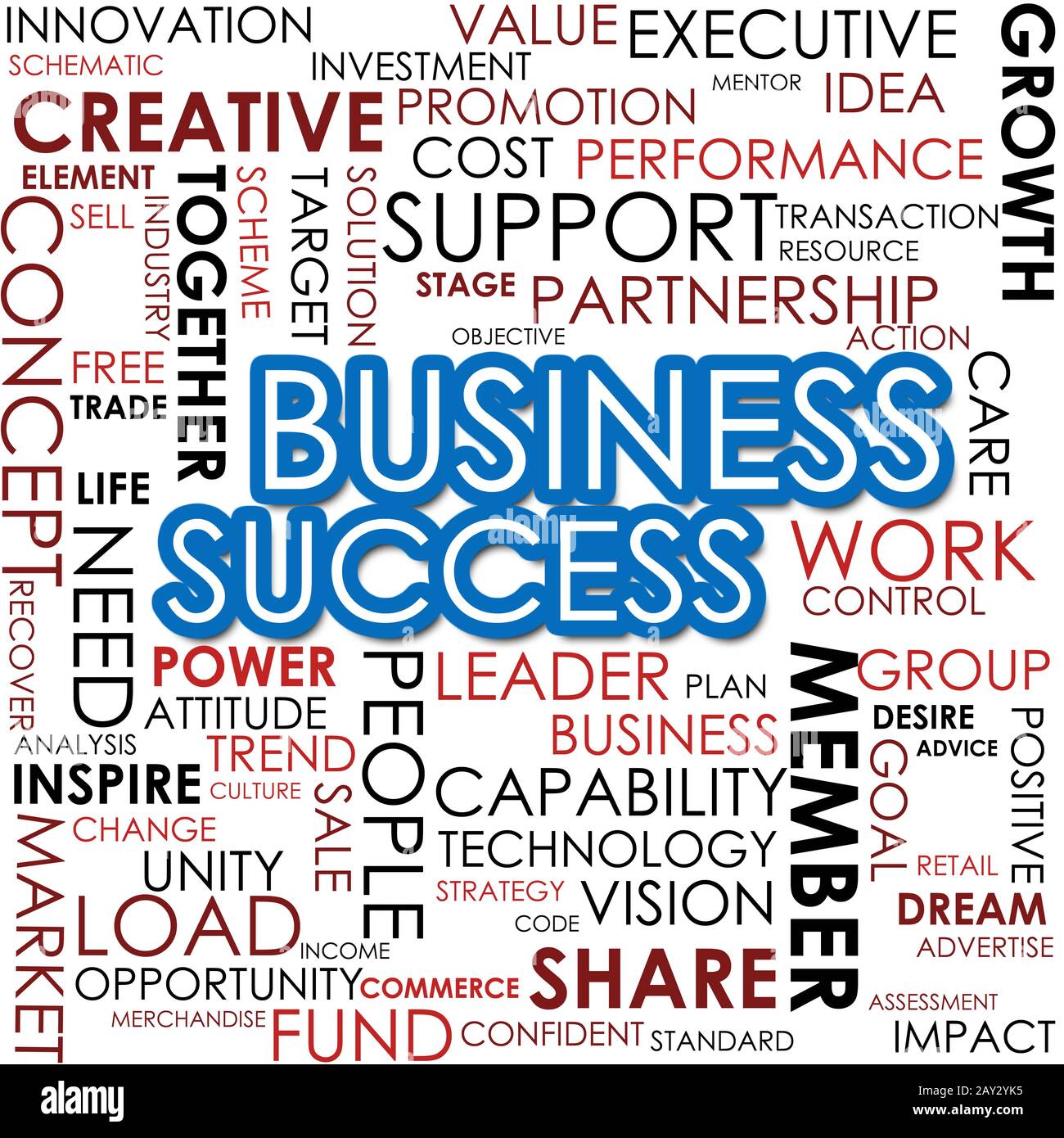 Achieving business success team Cut Out Stock Images & Pictures - Alamy