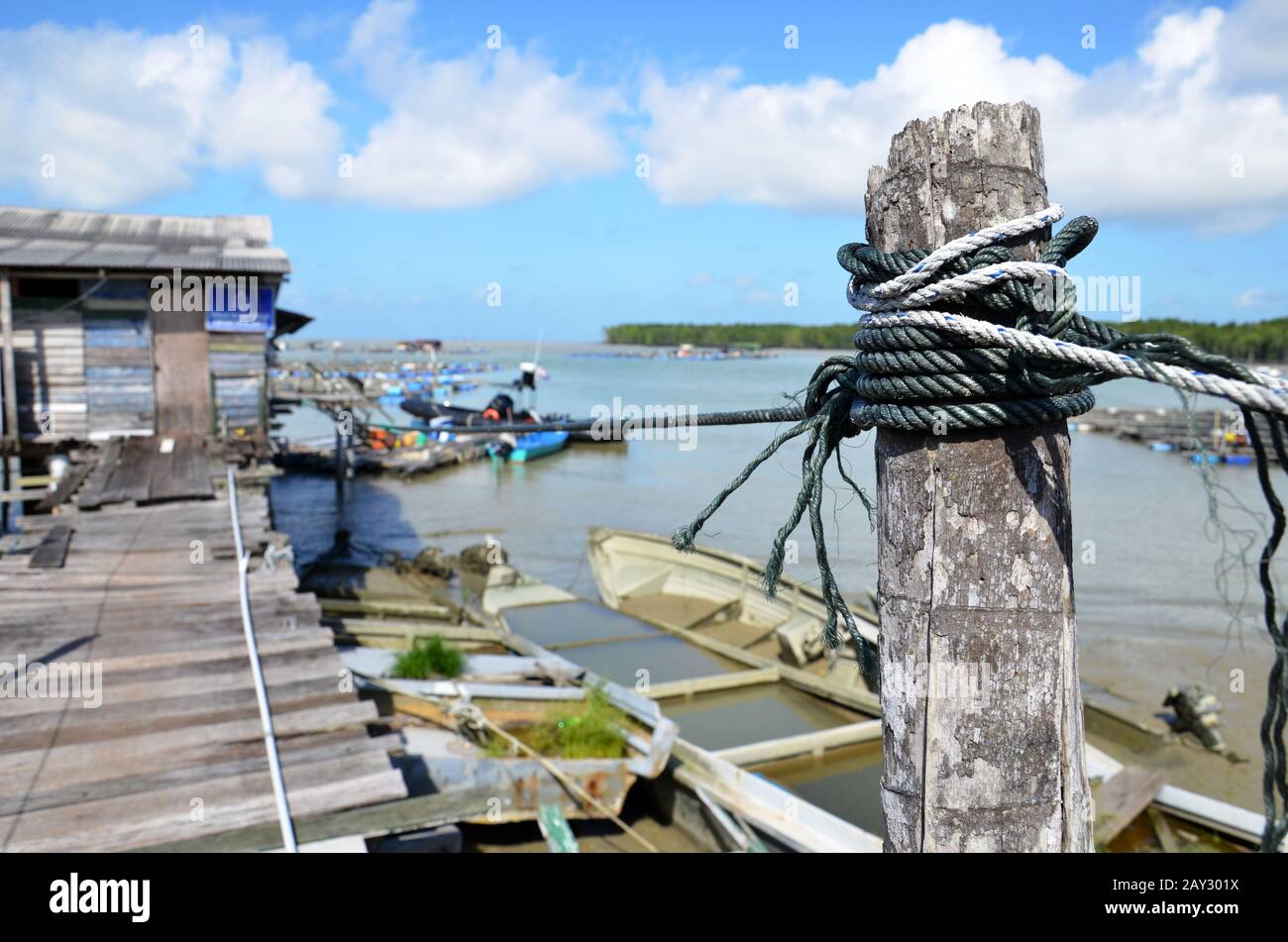 Kukup village in malaysia hi-res stock photography and images - Alamy