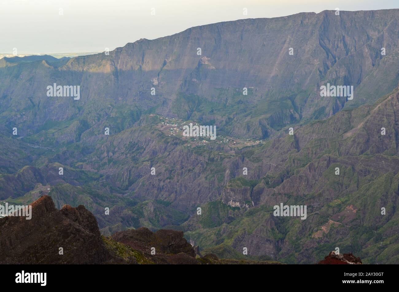 Reunion island highest point hi-res stock photography and images - Alamy