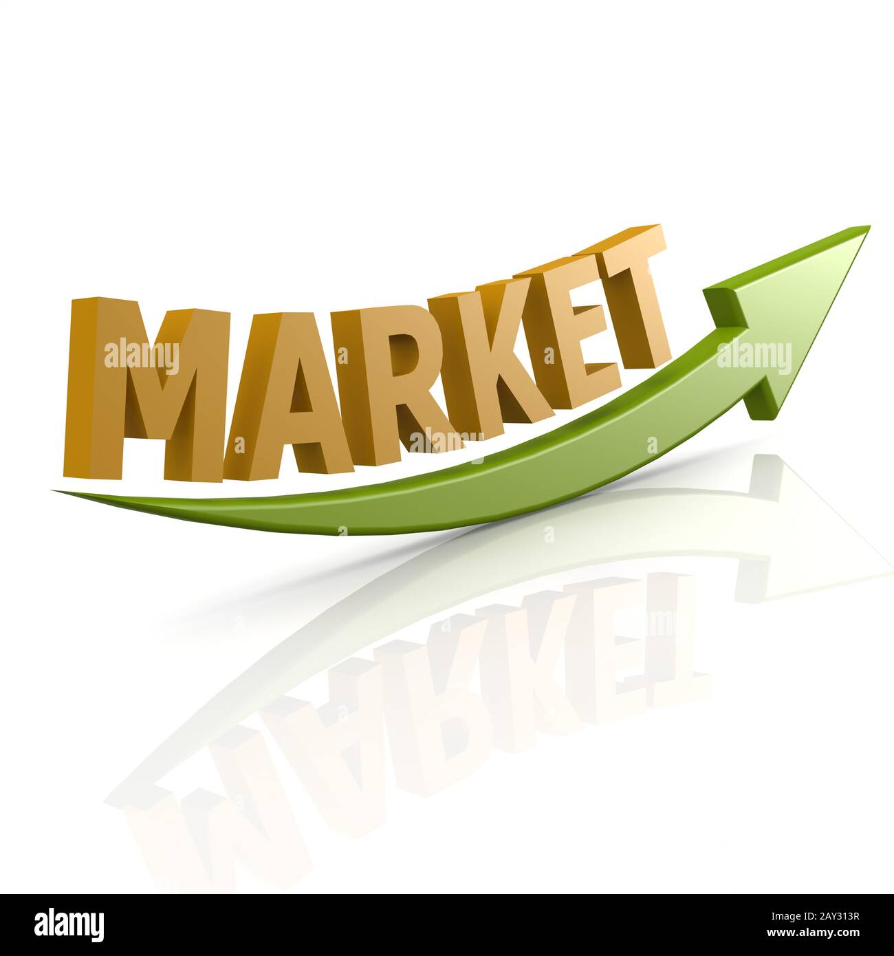 Market arrow hi-res stock photography and images - Alamy