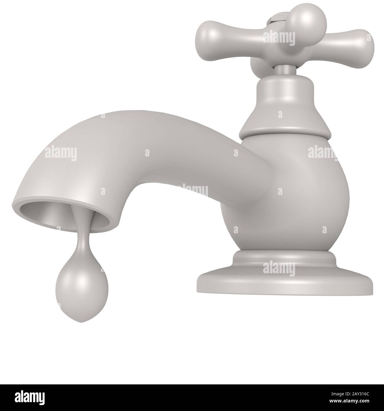Water tap Cut Out Stock Images & Pictures - Alamy