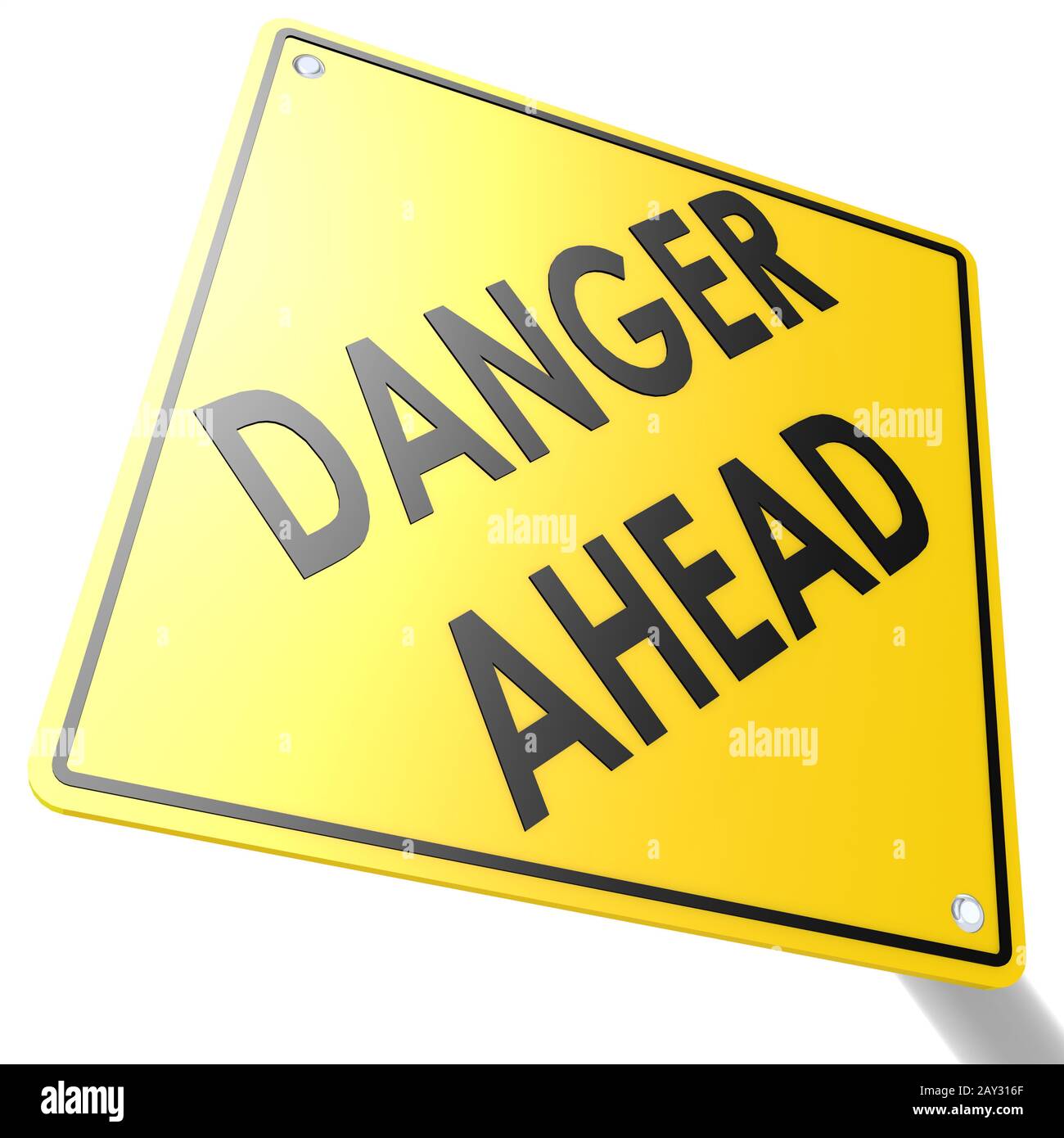 Danger ahead hi-res stock photography and images - Alamy
