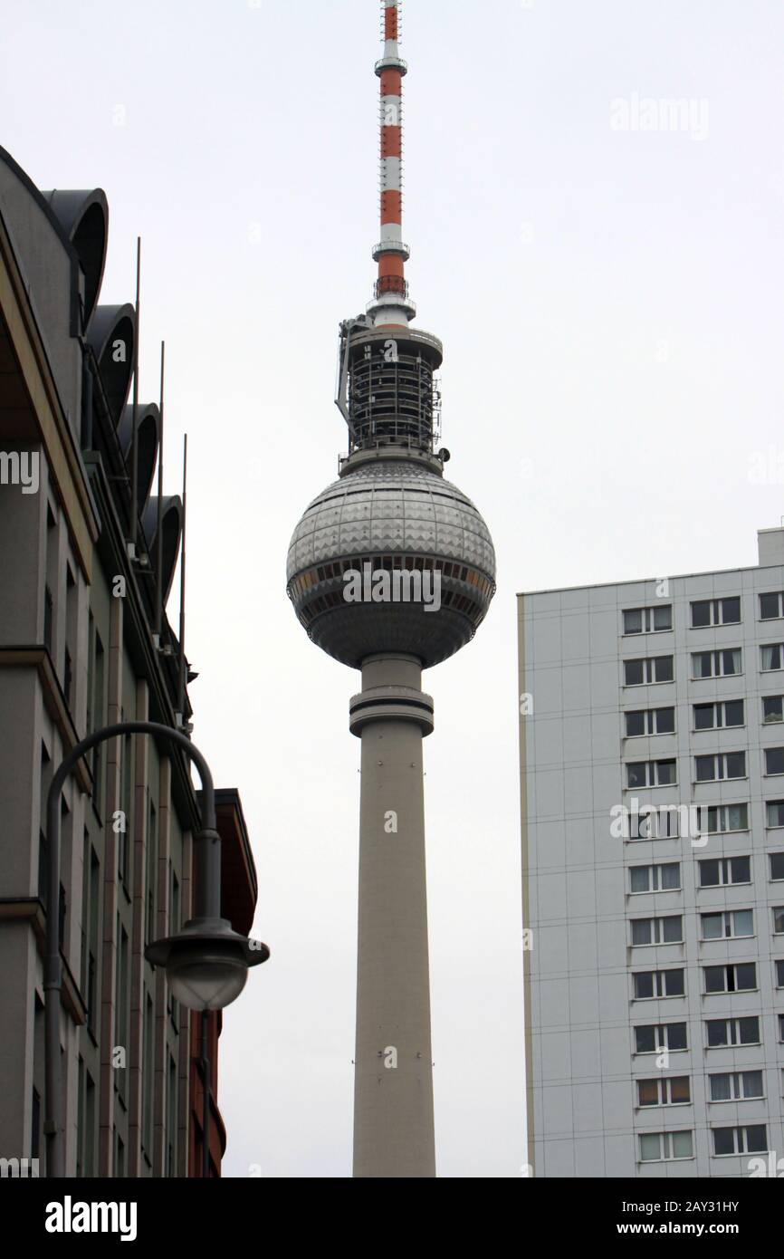 Television tower at Alexanderplatz Stock Photo - Alamy