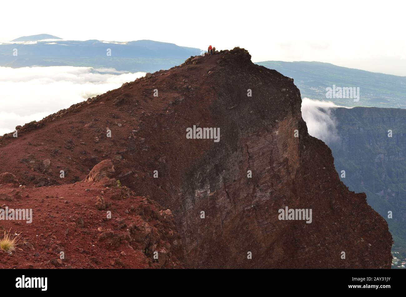 Reunion island highest point hi-res stock photography and images - Alamy