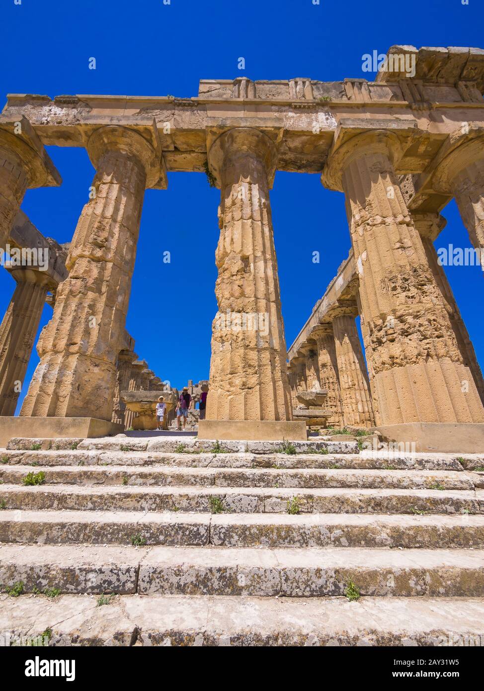 Temple of Hera Stock Photo - Alamy