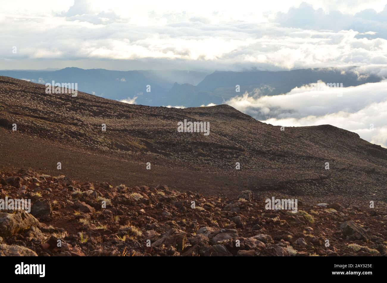 Reunion island highest point hi-res stock photography and images - Alamy