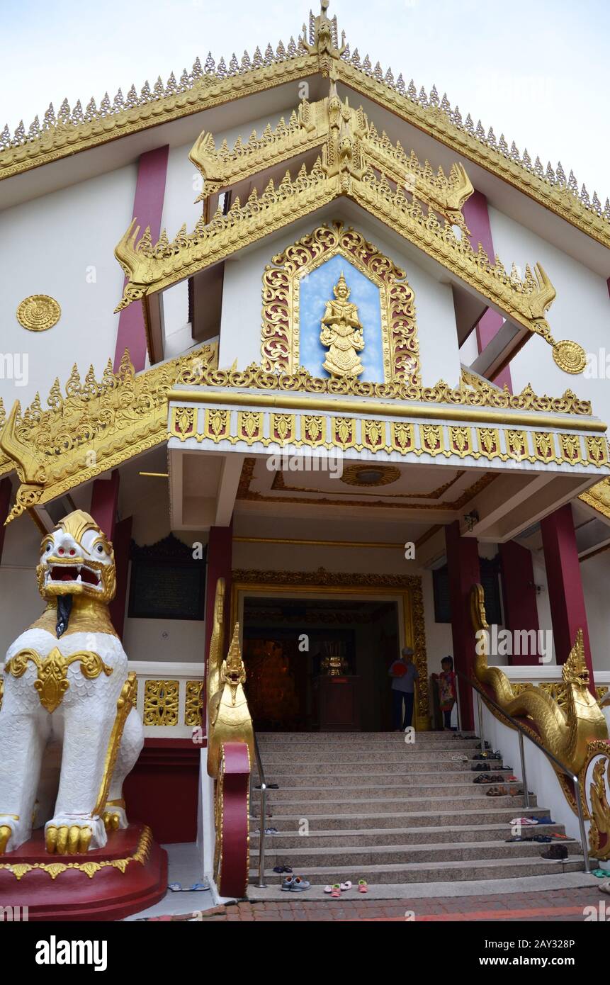 Maha Sasana Ramsi Burmese Buddhist Temple is a religious landmark in ...