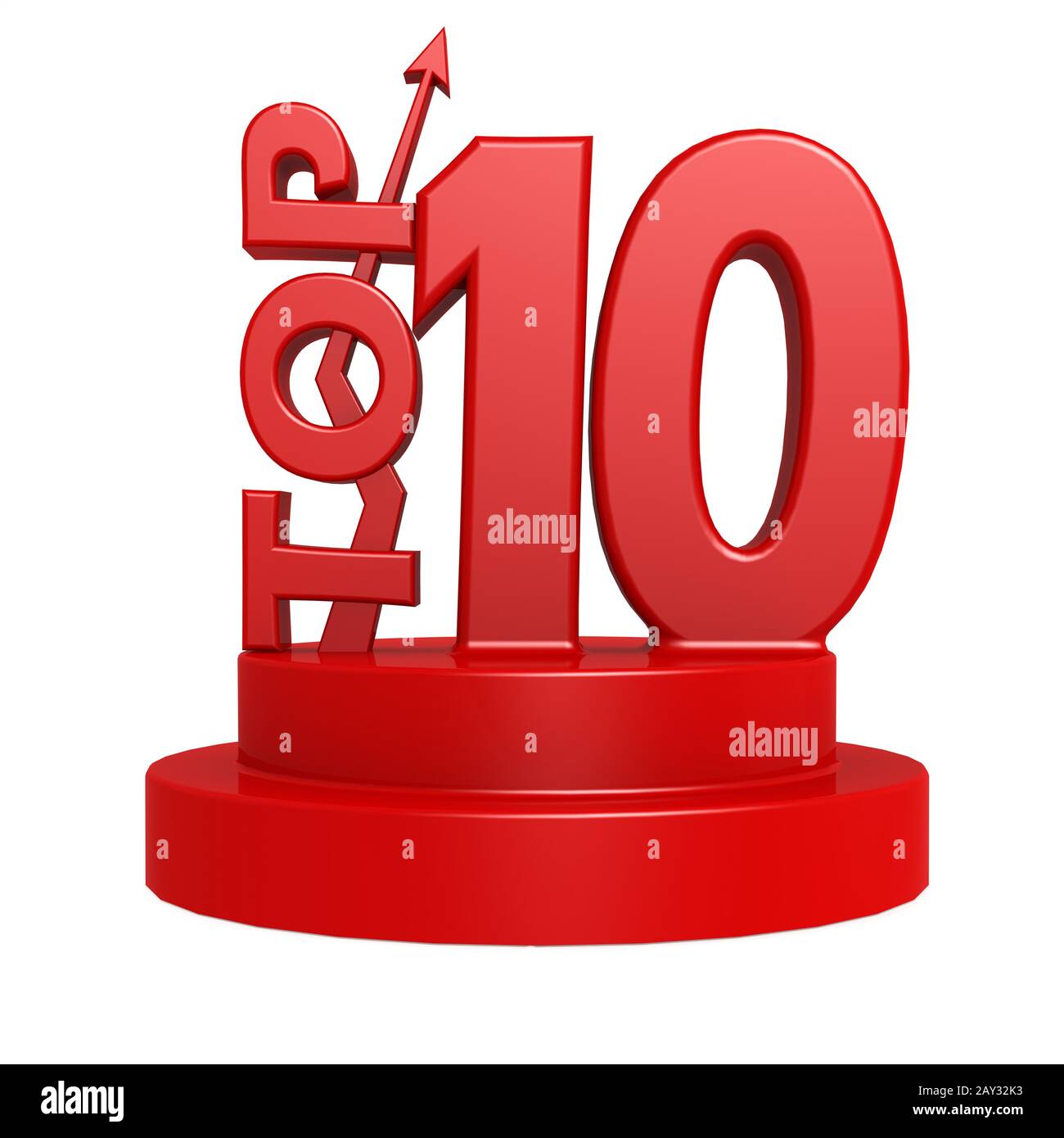 Red charts Cut Out Stock Images & Pictures - Alamy