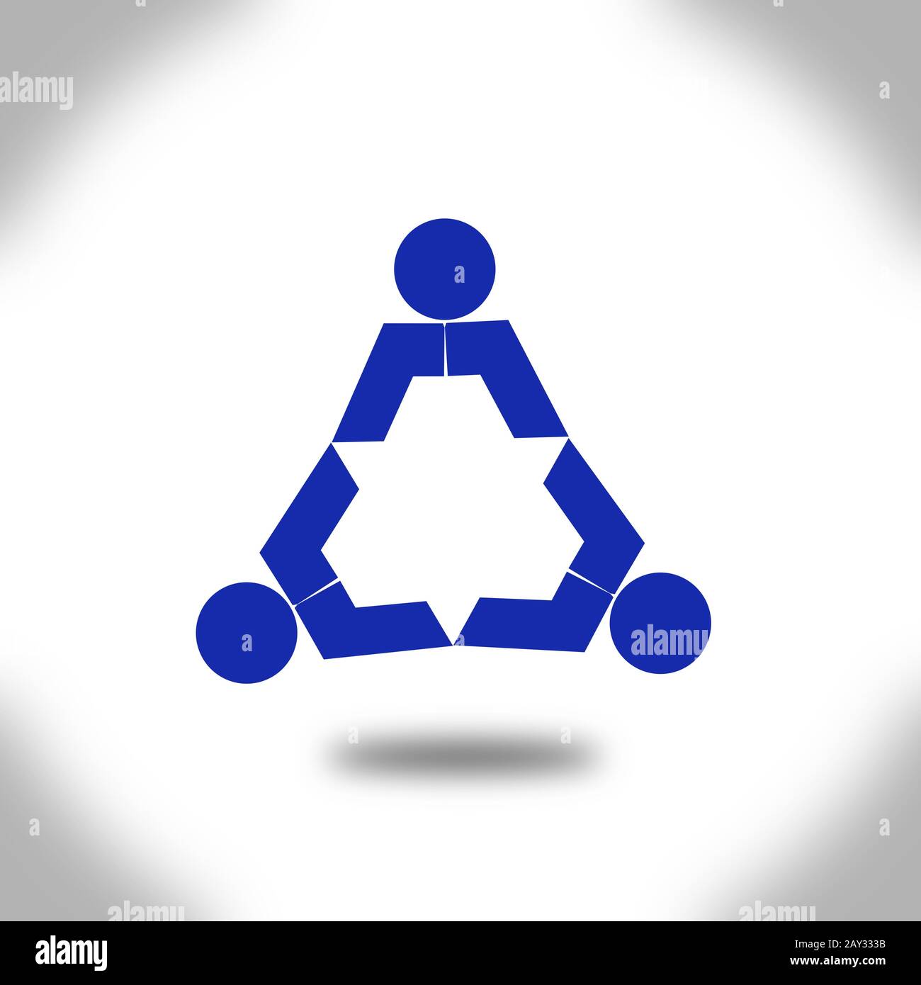 Triangle unity logo hi-res stock photography and images - Alamy
