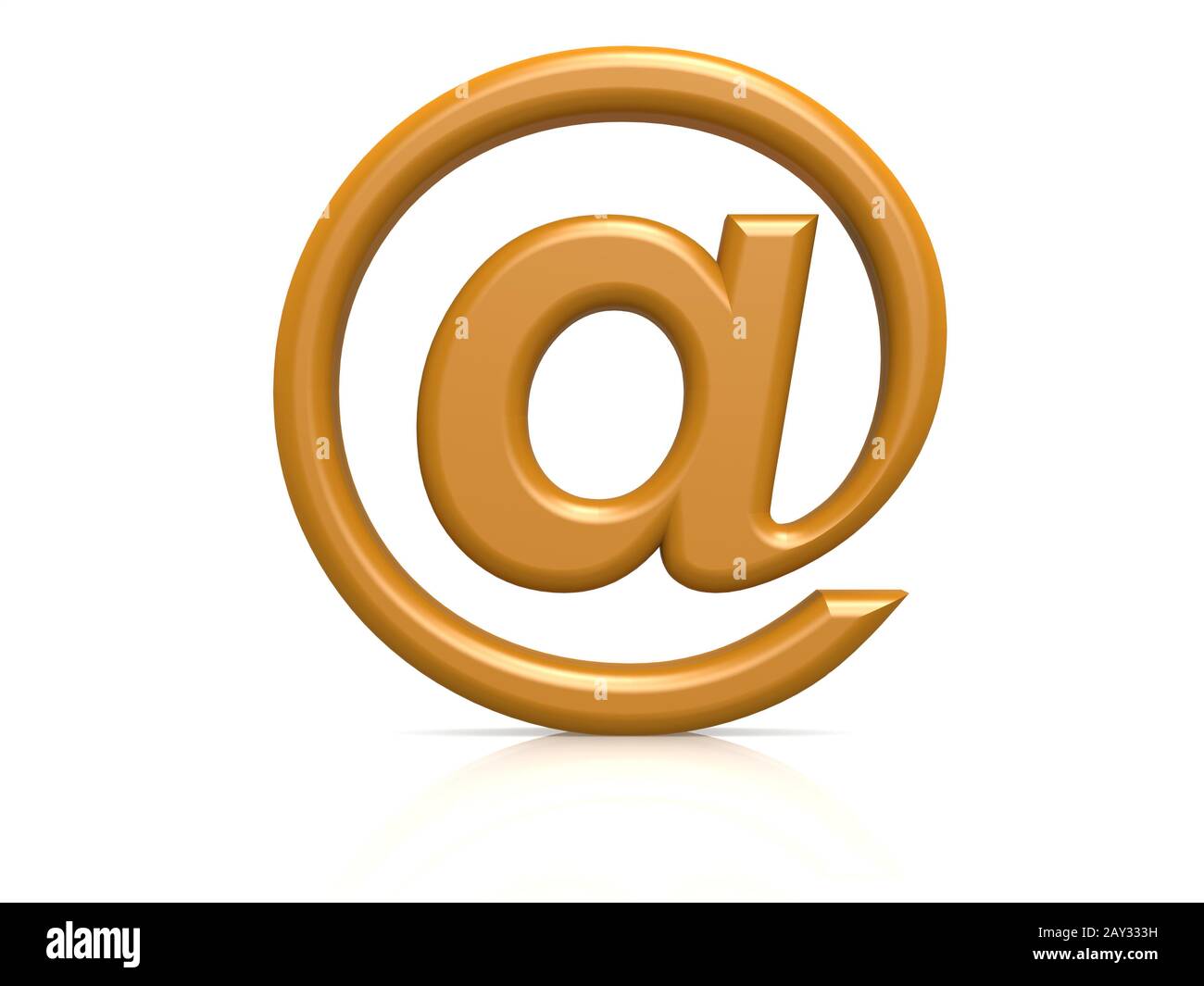 Orange alias sign Stock Photo - Alamy