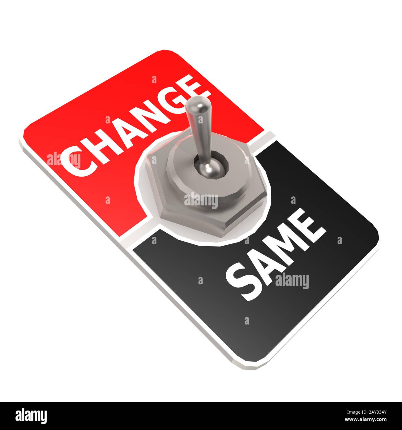 Change toggle switch Stock Photo - Alamy