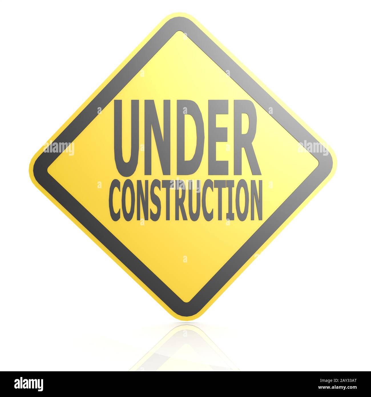 Construction Site Sign Board High Resolution Stock Photography and ...