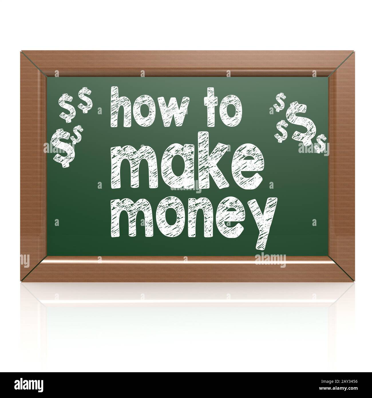 Small business on chalkboard Cut Out Stock Images & Pictures - Alamy