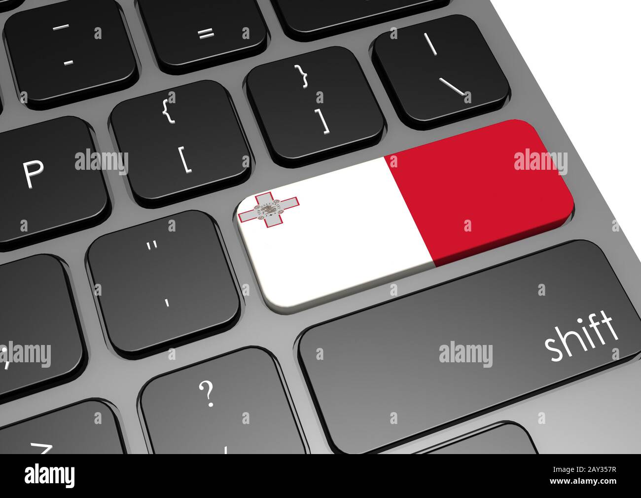 Malta flag button hi-res stock photography and images - Alamy