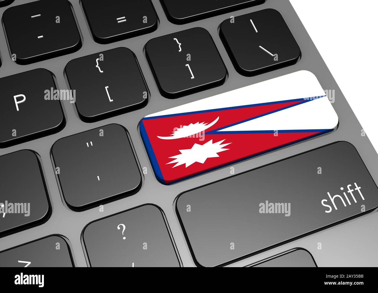 Nepal keyboard hi-res stock photography and images - Alamy