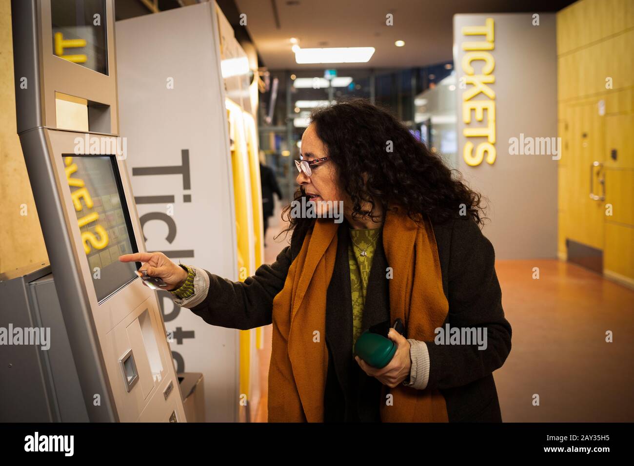 Train ticket vending machine in hi-res stock photography and images - Alamy