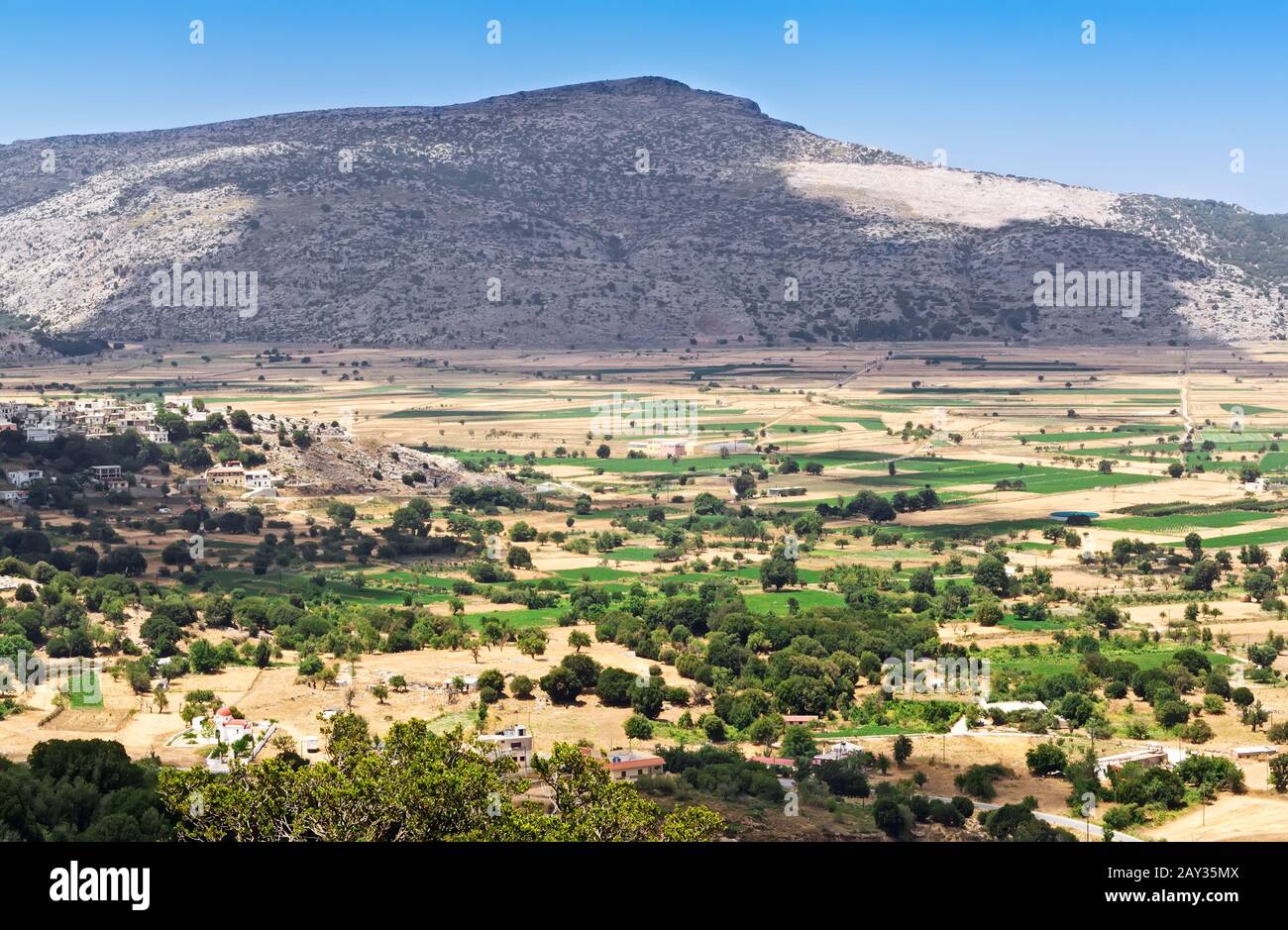 Mountain landscape, Crete, Greece Stock Photo - Alamy